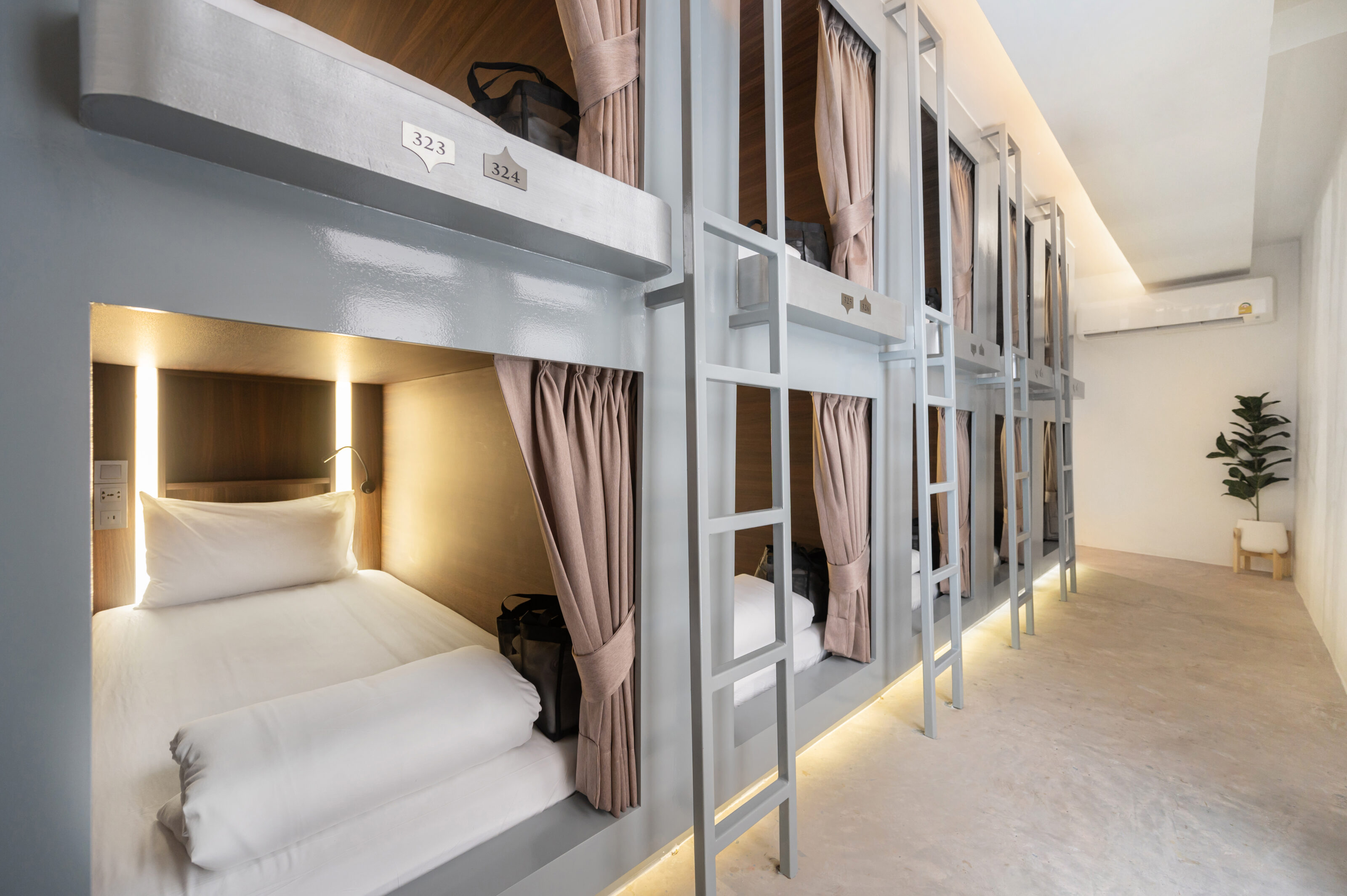 Capsule Rooms - Nidhra Boutique Hotel Bangkok